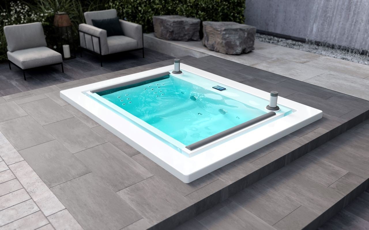 ᐈ 【Aquatica Downtown Infinity Inground Spa (220/240V/ 50/60Hz)】 Buy ...