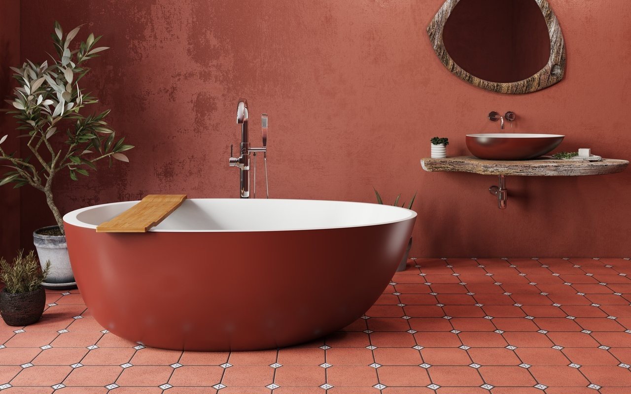 How to Incorporate Red into Your Bathroom